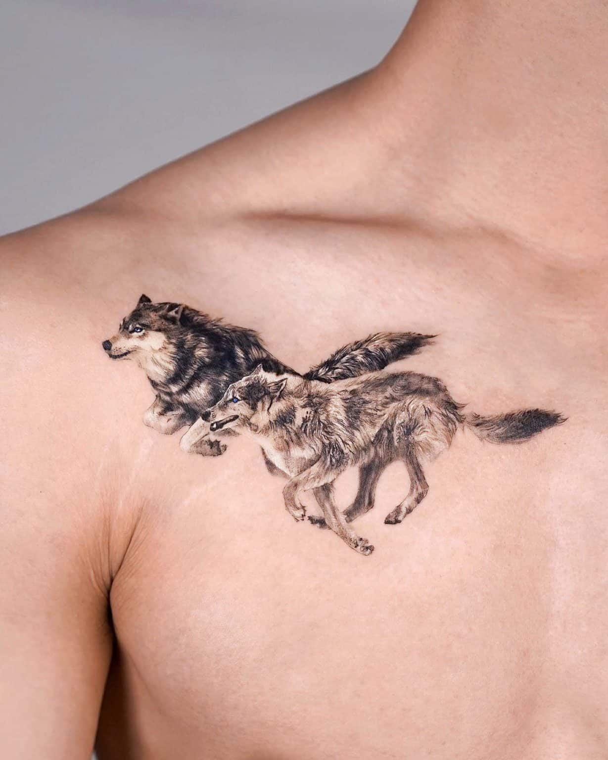 36 Stunning Wolf Tattoo Design Ideas For Men And Women