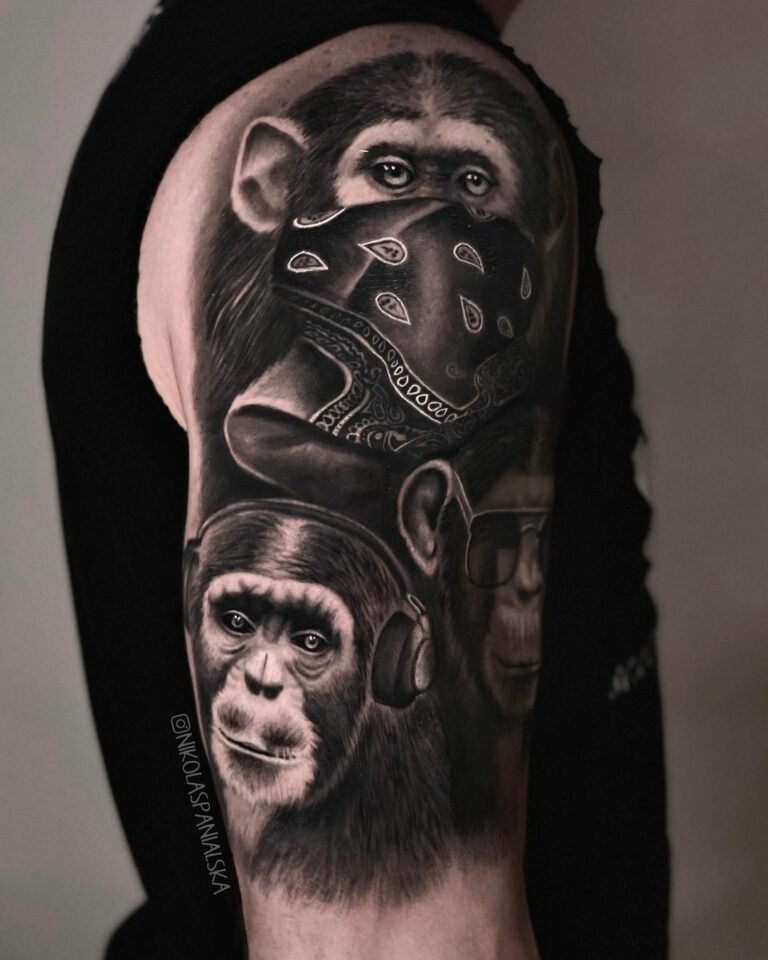Exploring Fun And Creative Monkey Tattoo Ideas