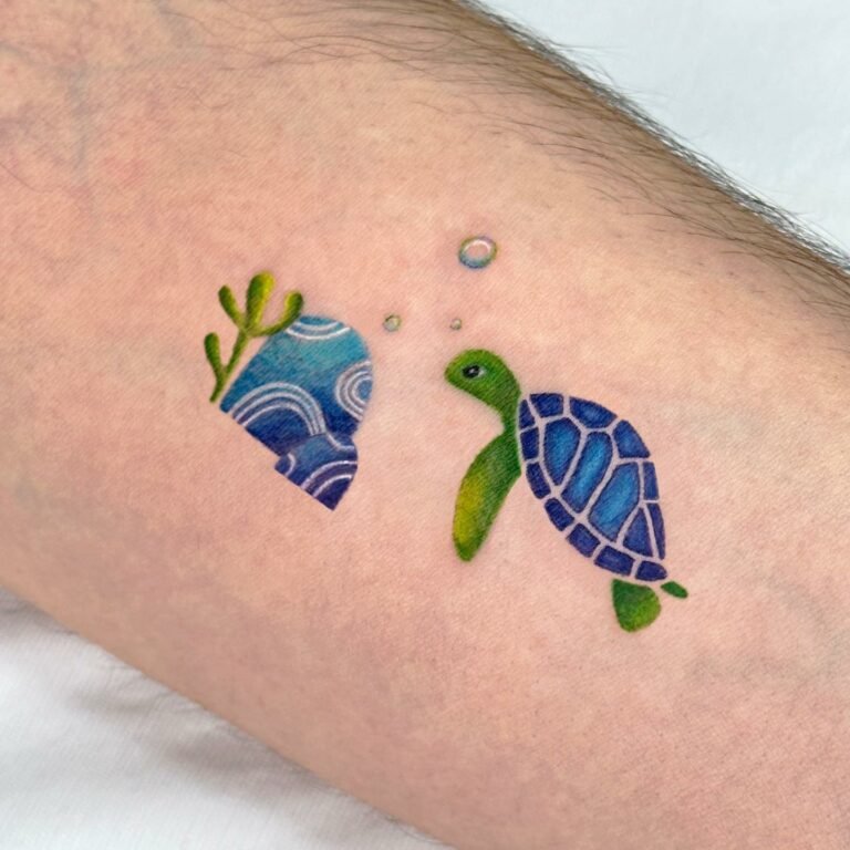 Turtley Awesome | Unique Turtle Tattoo Designs To Inspire You