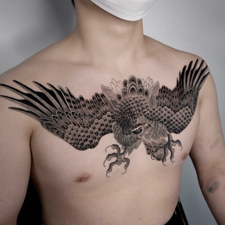 From Chest To Sleeve: Showcase Of Eagle Tattoo Designs