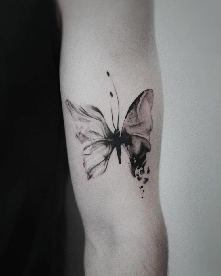 Butterfly Tattoos For Men As A Celebration Of Nature's Beauty