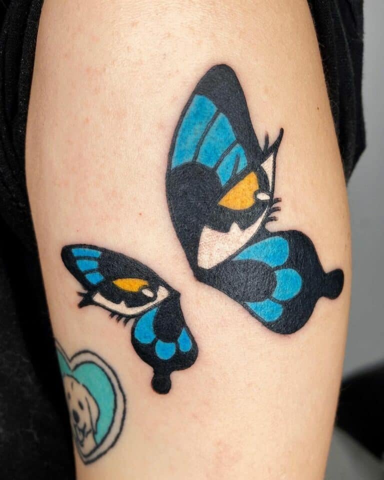 Butterfly Tattoos For Men As A Celebration Of Nature's Beauty