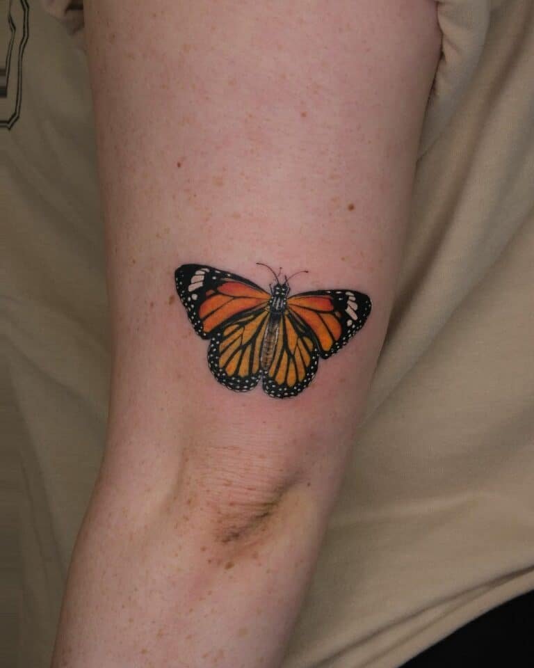 Butterfly Tattoos For Men As A Celebration Of Nature's Beauty