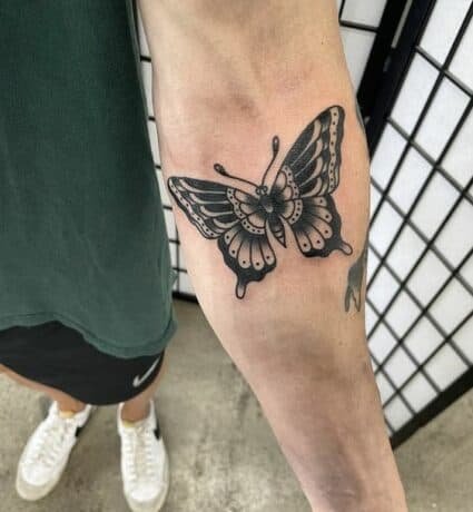 Butterfly Tattoos For Men As A Celebration Of Nature's Beauty