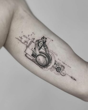 Express Your Love For Music With Captivating Music Tattoo