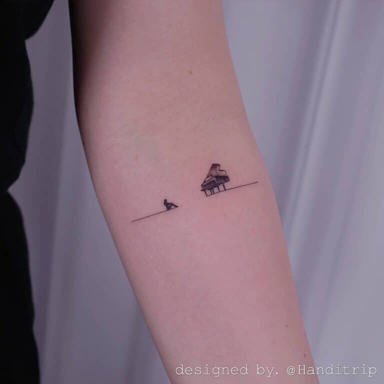 Express Your Love For Music With Captivating Music Tattoo