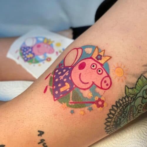 The Rising Popularity Of Pig Tattoos | Cute And Quirky