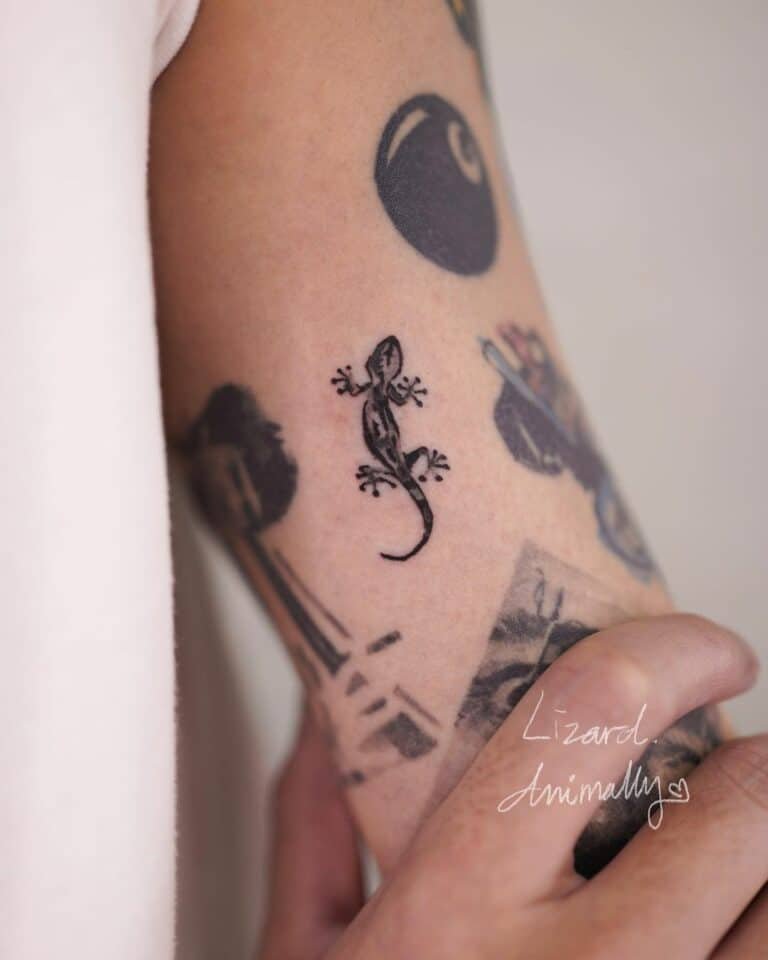 Gecko Tattoo Designs | Unleash Good Luck And Creativity