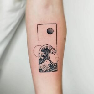 12 Best Waves Tattoo Designs | Unleash Your Inner Ocean