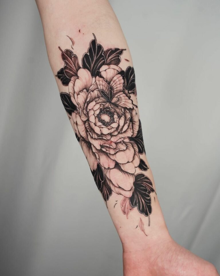 Peony Tattoo Inspiration With Blooming Beauty
