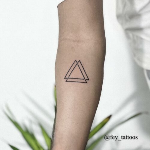 Mesmerizing Triangle Tattoo World And Inspiration