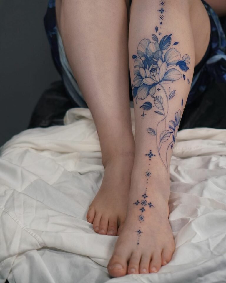 10 Creative Leg-Sleeve Tattoo Ideas