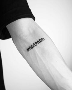 10 Fascinating World Of Number Tattoos