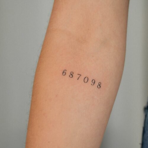 10 Fascinating World Of Number Tattoos