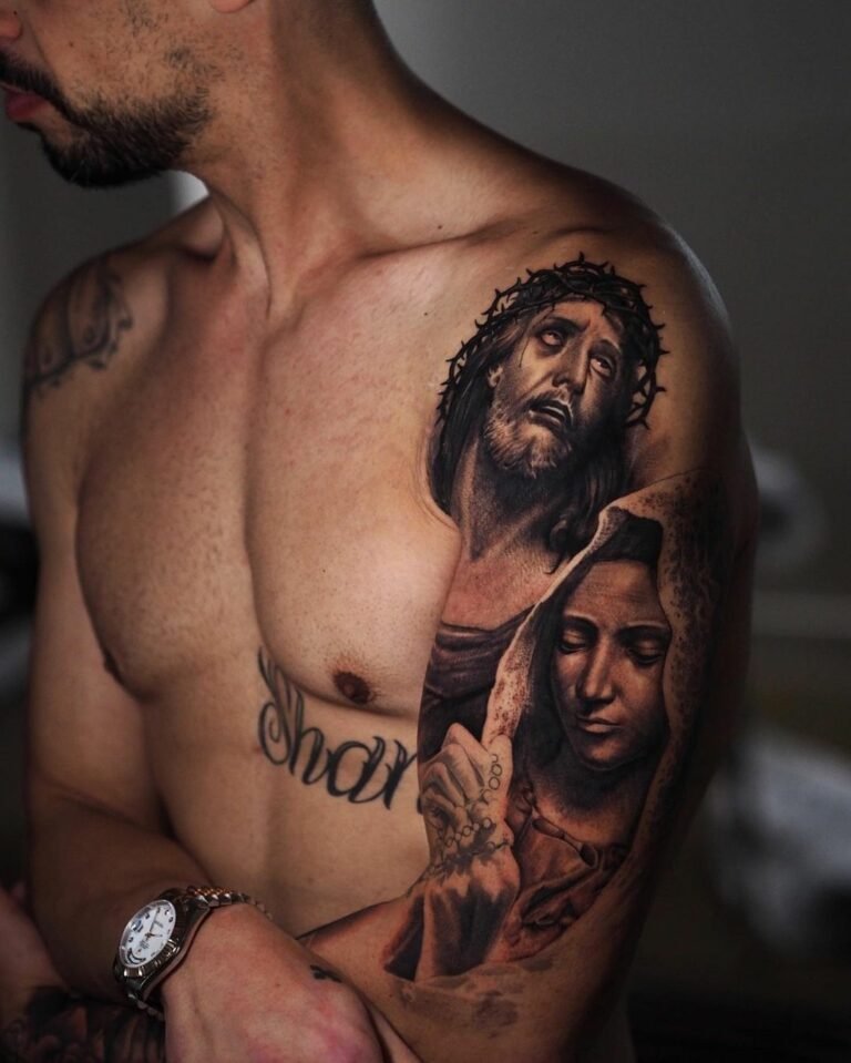 10 Stunning Jesus Tattoo Ideas For The Faithful