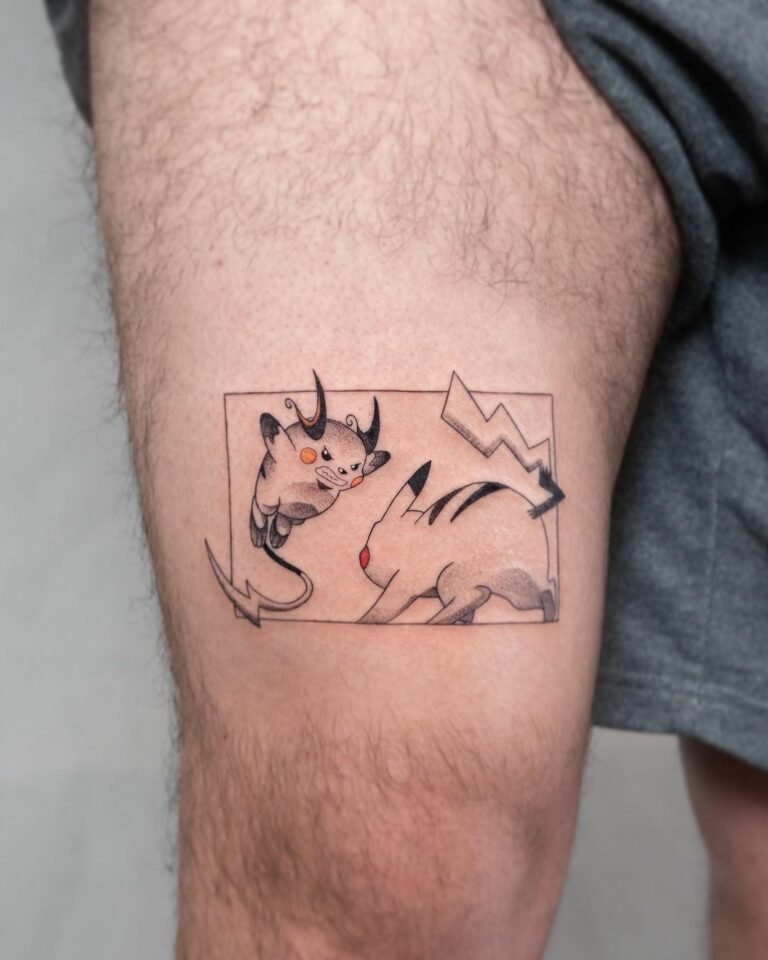 10 The Finest Pikachu Tattoo Designs To Amp Up Your Style
