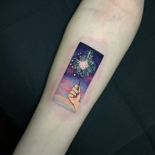 8 Mesmerizing Firework Tattoo Designs For Explosive Style