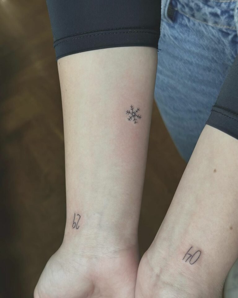 12 Cool Snowflake Ink Ideas For Males Looking To Add Some Winter ...